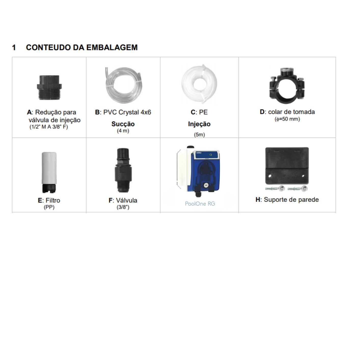 PoolONE RG Plus Digital Dosadora Cloro para Piscinas Seko Marol Piscinas